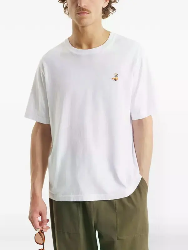 Maison Kitsuné Embroidered T-shirt