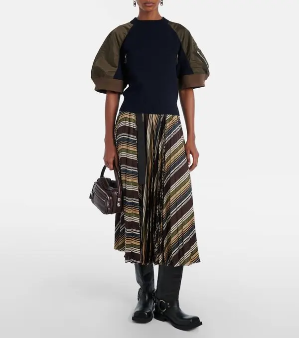 Sacai Paneled Top