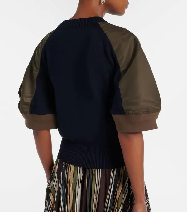 Sacai Paneled Top