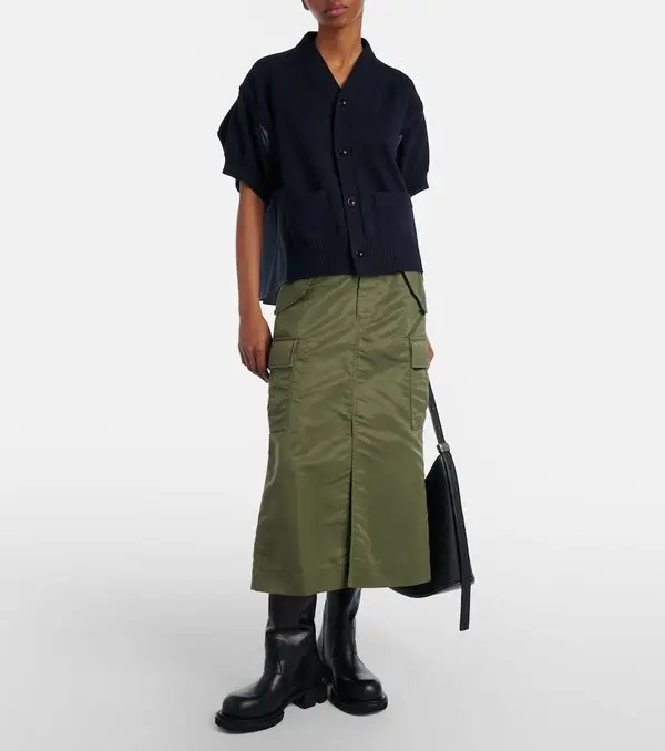 Sacai Paneled Shirt