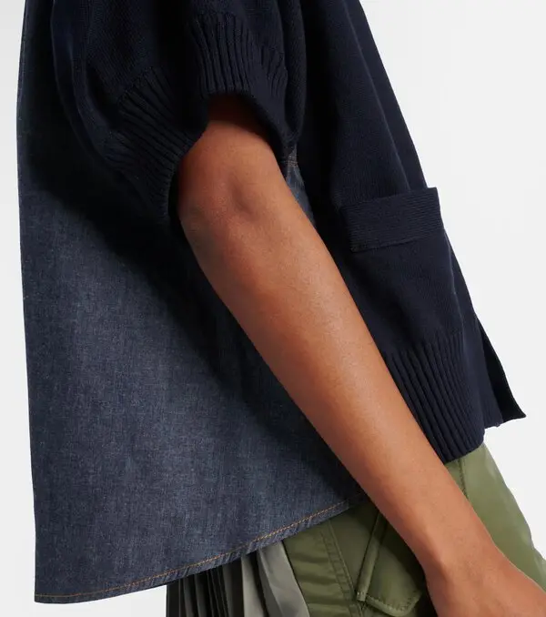 Sacai Paneled Shirt