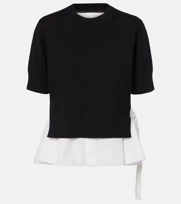Sacai Paneled Top