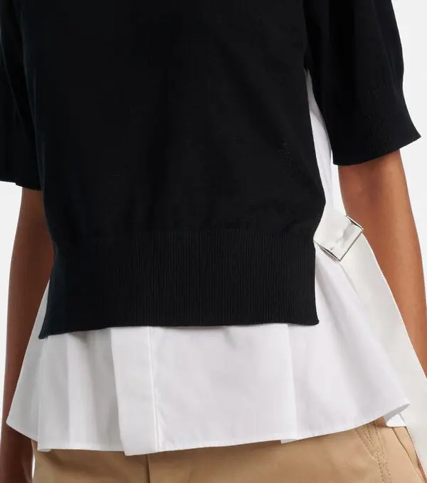 Sacai Paneled Top