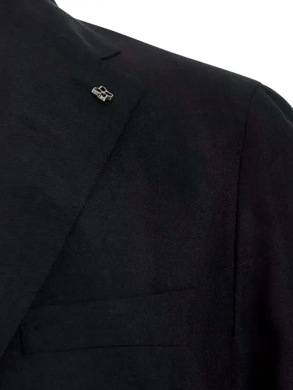 Tagliatore Buttoned Blazer - Blue