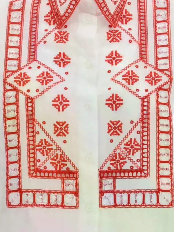 Ermanno Scervino Embroidered Shirt