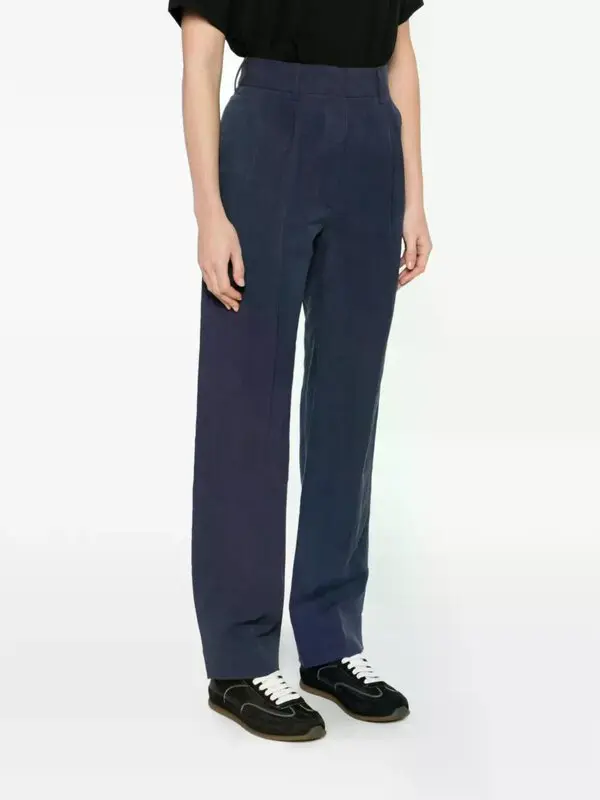 BLAZÉ MILANO Savannah Pleated Straight-leg Trousers