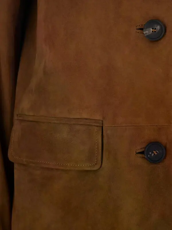 Tagliatore Flap-pocket Buttoned Jacket - Brown