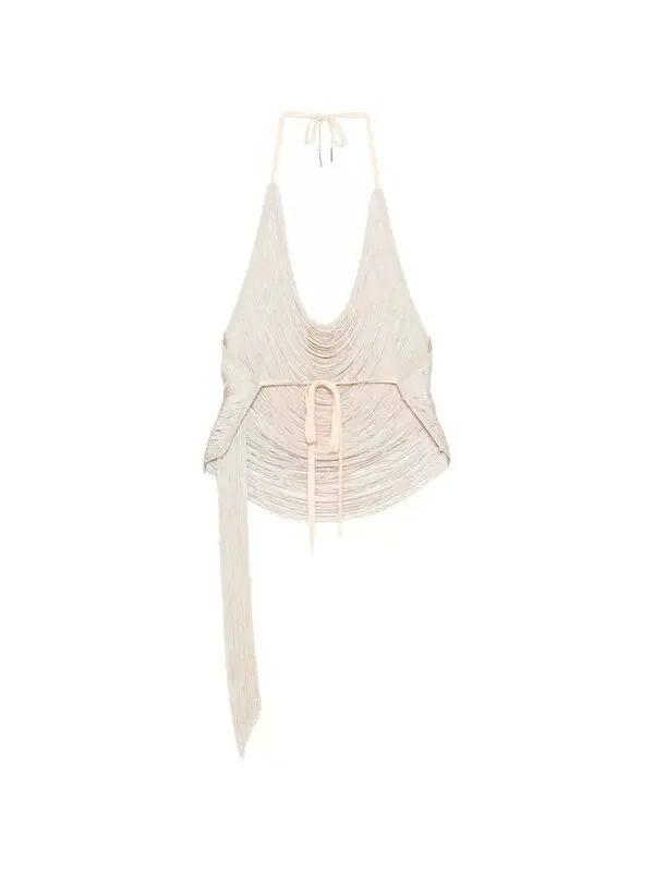 Patrizia Pepe Fringed Top