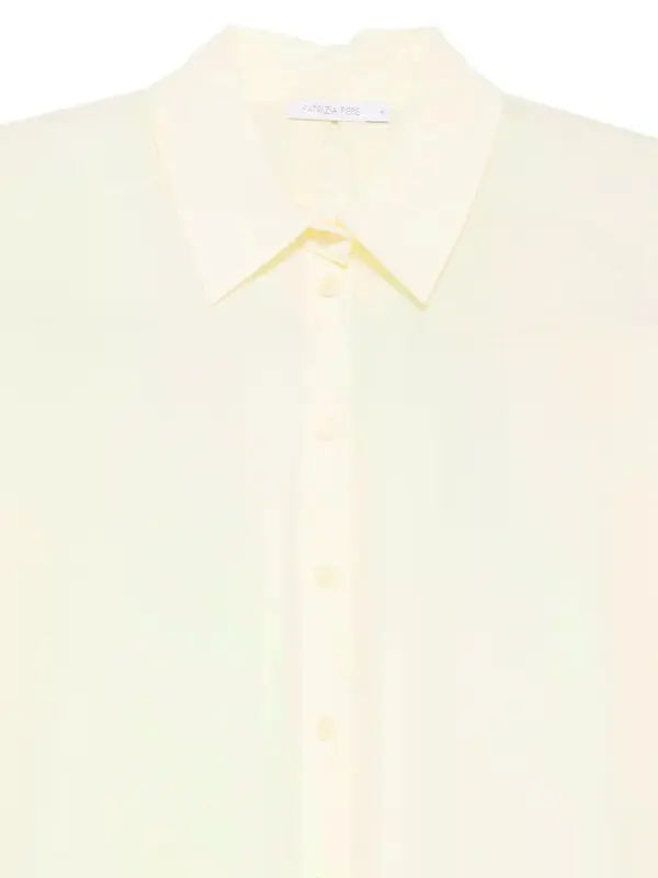 Patrizia Pepe Crepe Long-sleeve Shirt