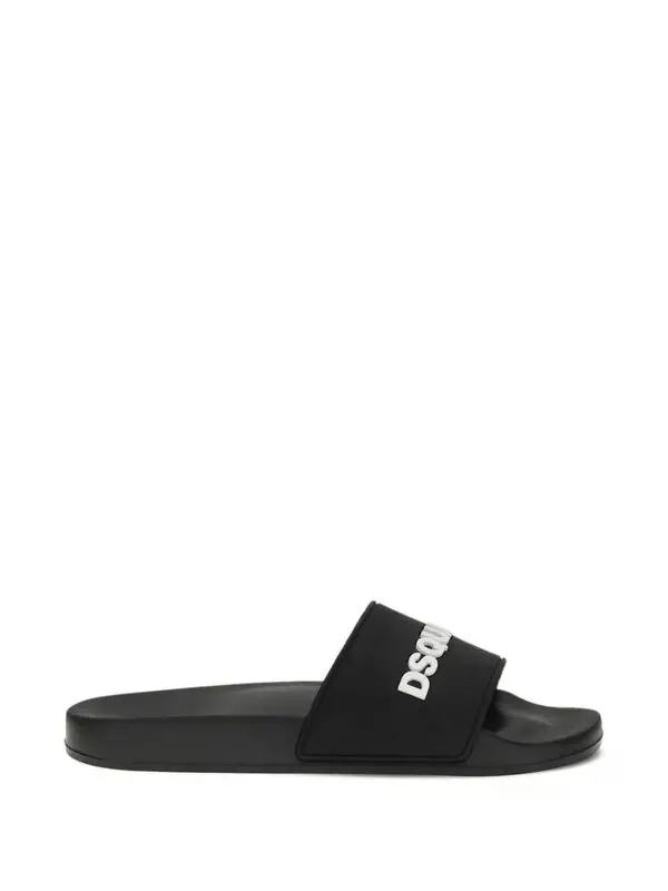 Dsquared2 Logo Slides - Black