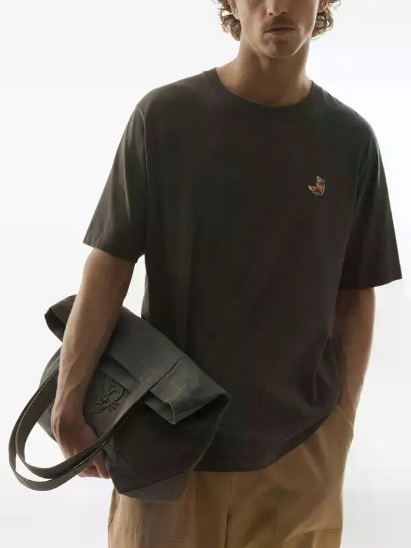 Maison Kitsuné Embroidered T-shirt