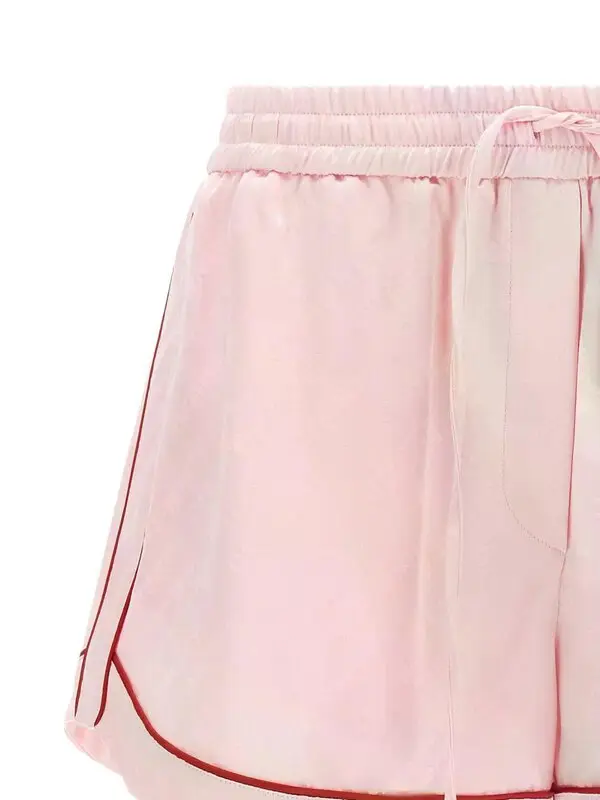 Off-White Drawstring Pyjama Shorts