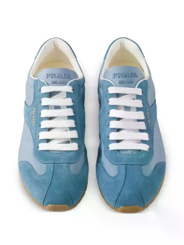 Prada Suede Sneakers - Blue