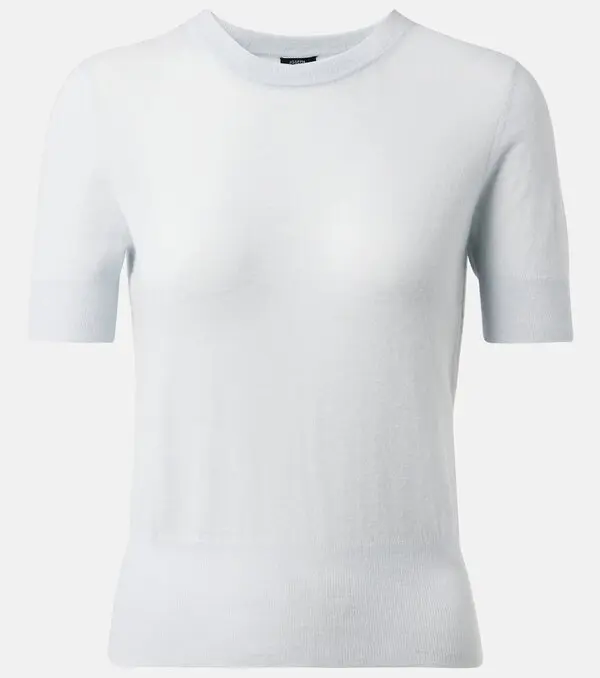 JOSEPH Cashmere Top - Blue