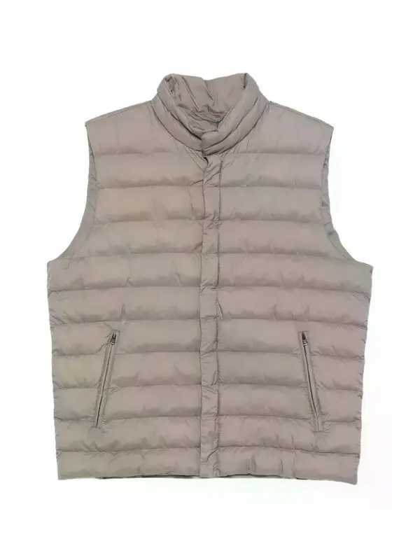 Herno Zip Sleeveless Jacket - Grey