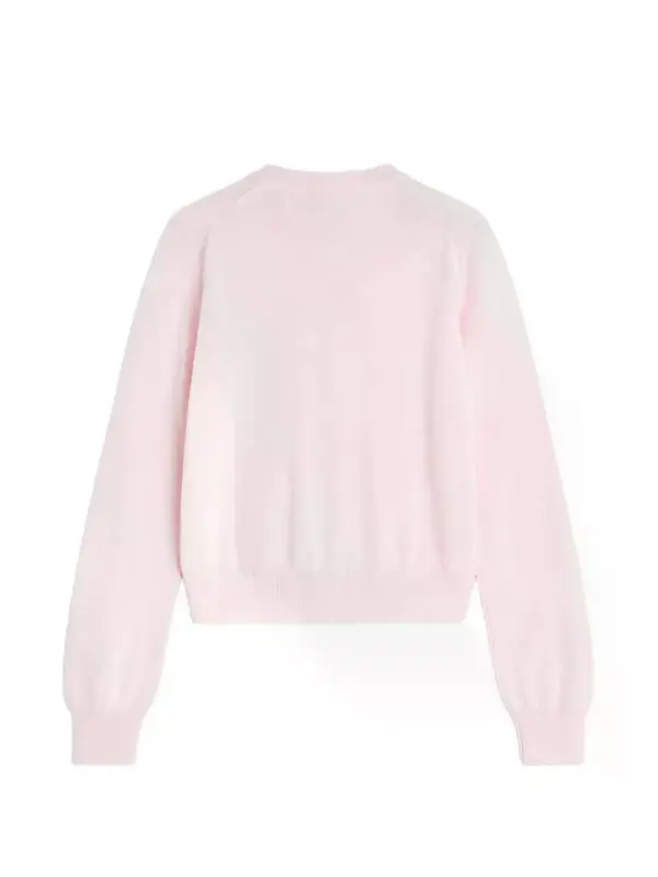 Maison Kitsuné Fox-embroidered Cardigan