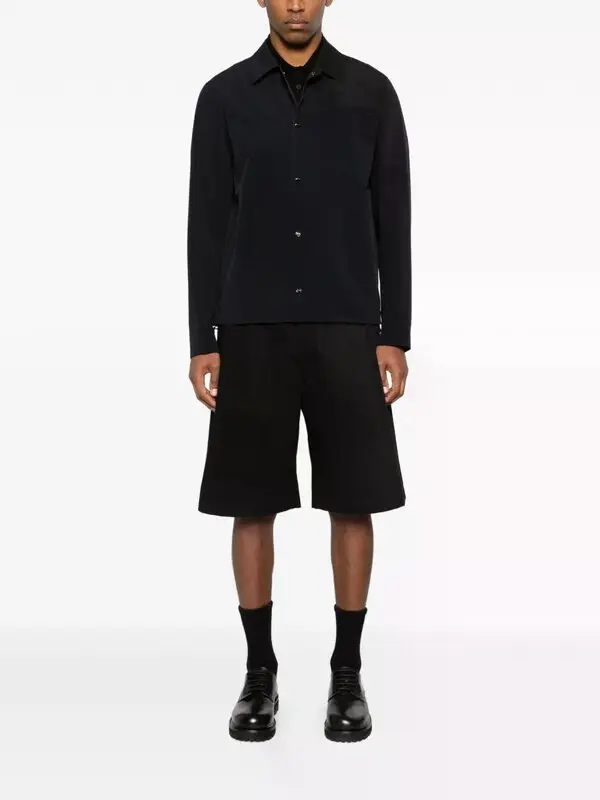 Herno Buttoned Overshirt - Blue
