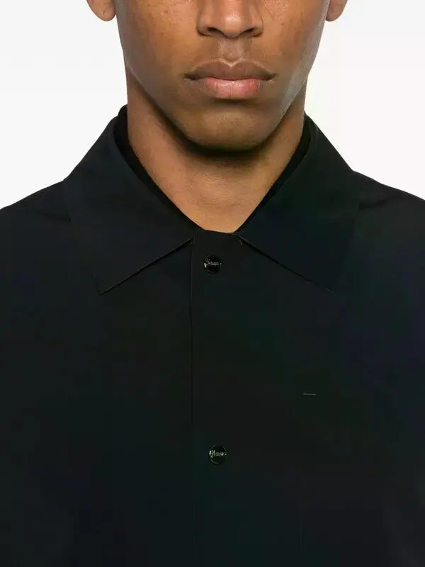 Herno Buttoned Overshirt - Blue
