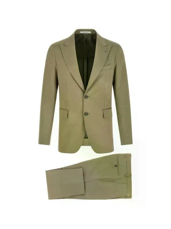 Tagliatore Peak-lapels Suit - Neutrals