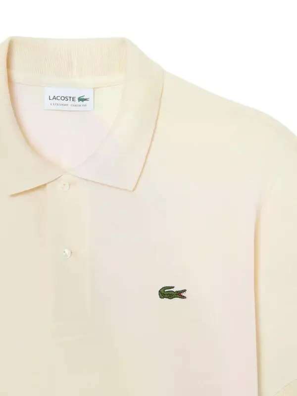 Lacoste Logo-detail Polo Shirt - Neutrals