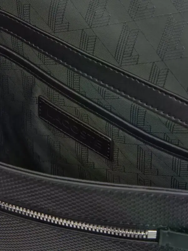 Lacoste Chantaco Embossed Logo Messenger Bag