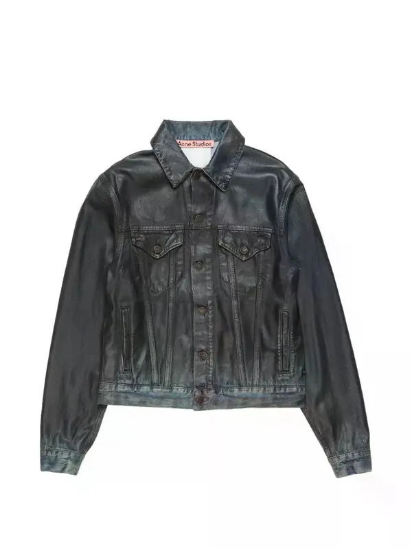 Acne Studios Coated Denim Jacket