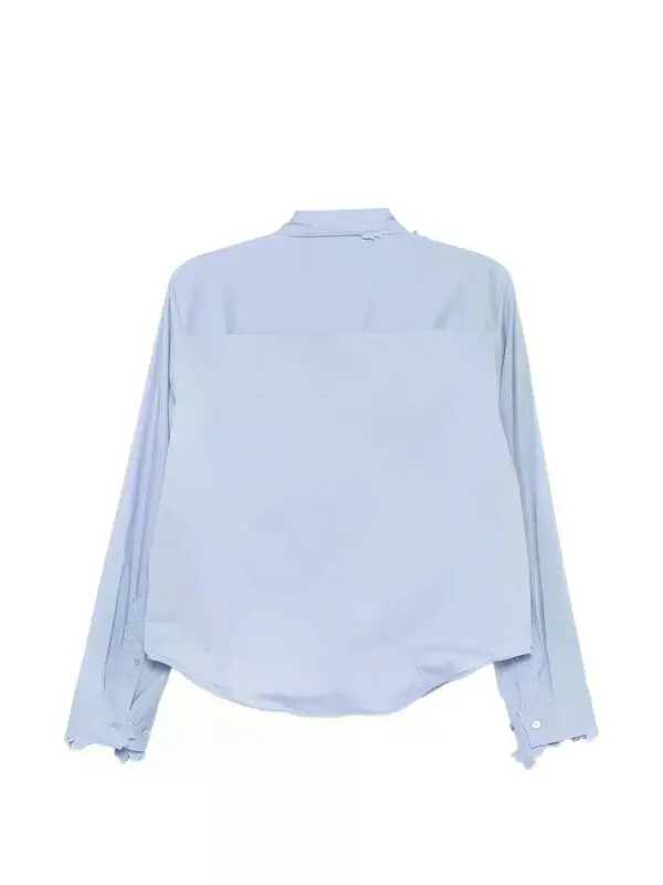JNBY Scalloped-edge Shirt - Blue