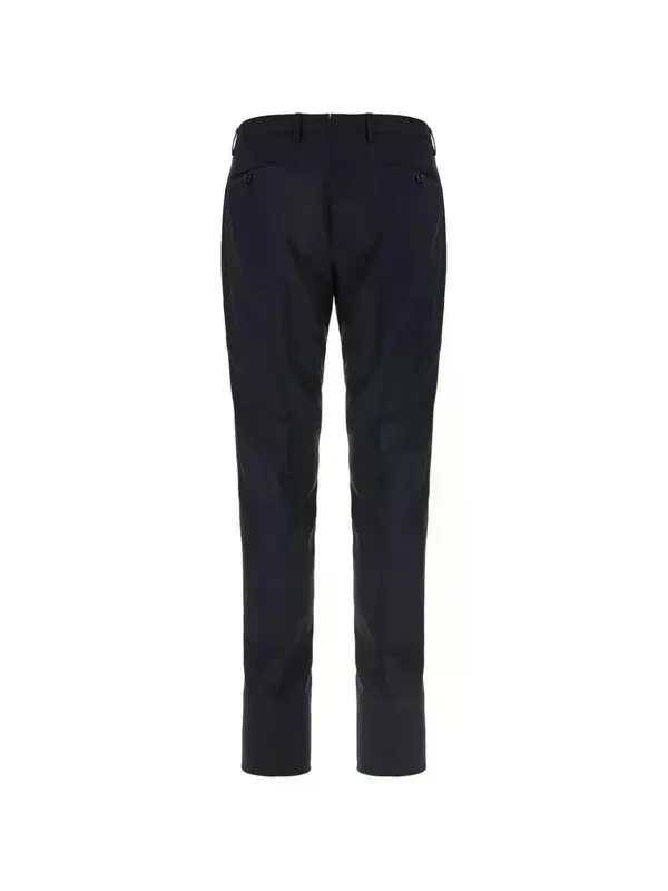 LARDINI Wool Button Suit - Blue