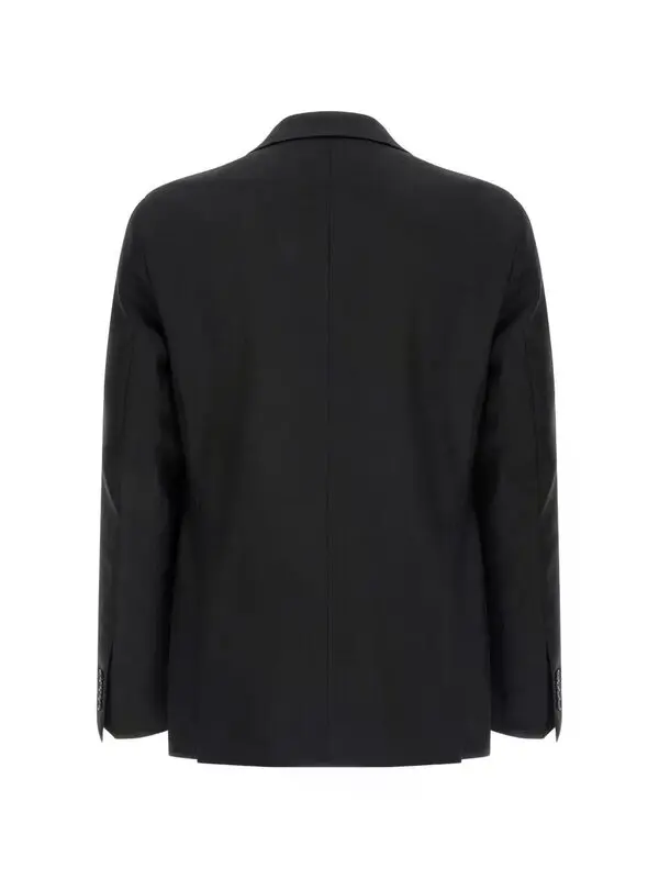 Tagliatore Virgin-wool Tailored Suit - Black