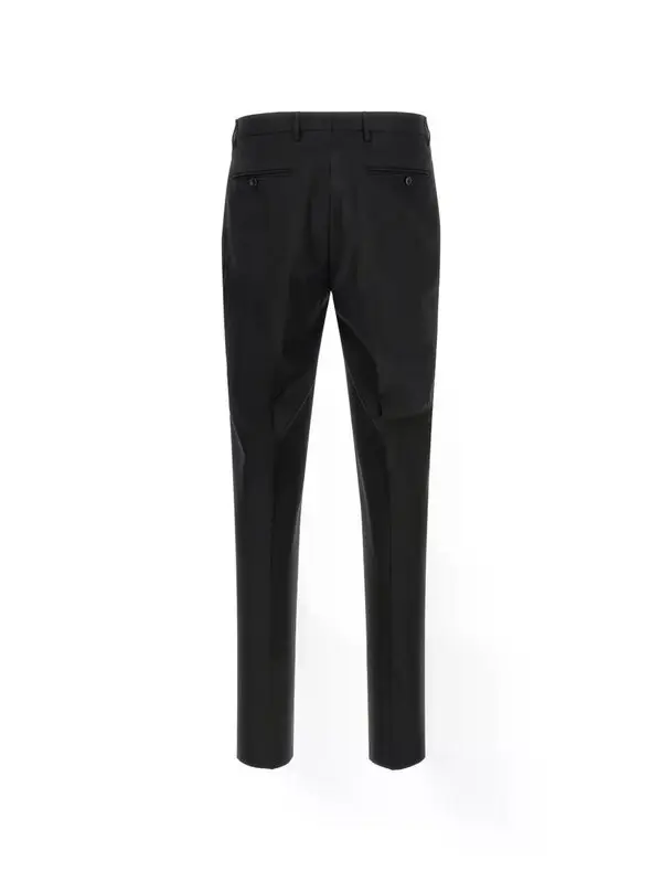 Tagliatore Virgin-wool Tailored Suit - Black