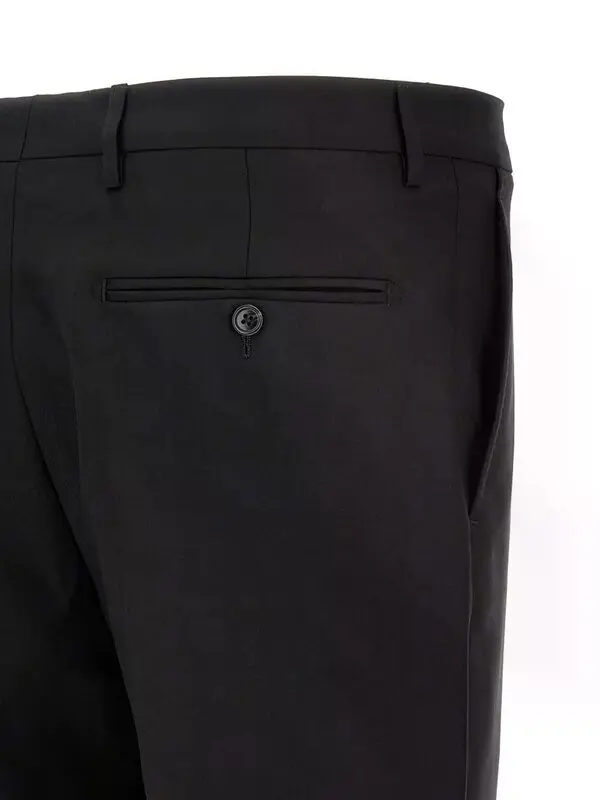 Tagliatore Virgin-wool Tailored Suit - Black