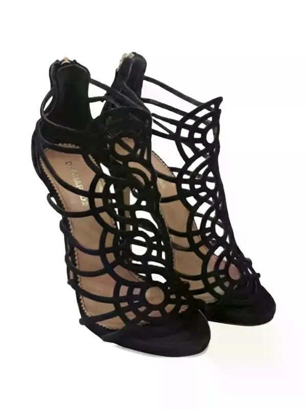 Dsquared2 Strappy Back-zipped Sandals