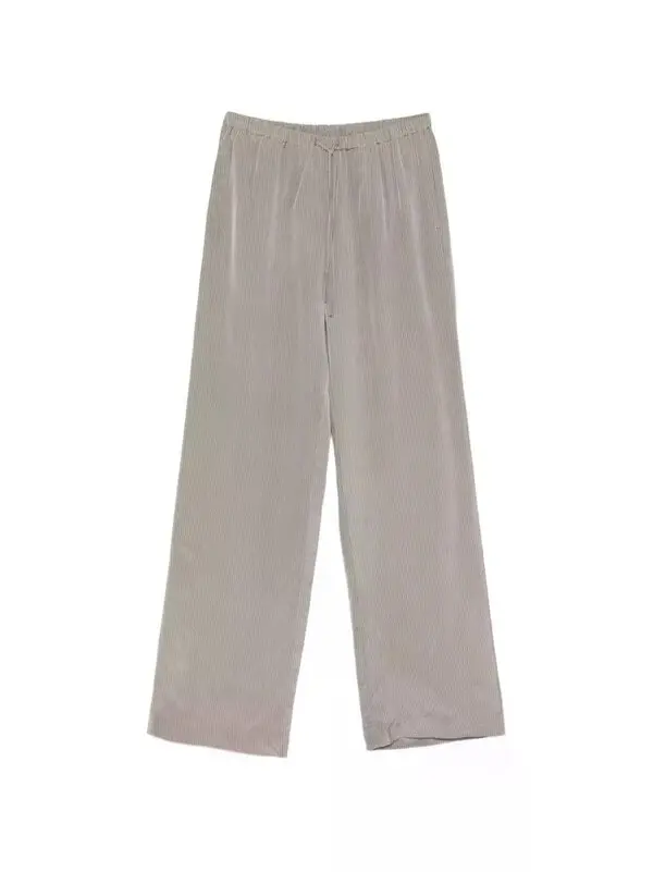 RÓHE Striped Palazzo Pants - Grey
