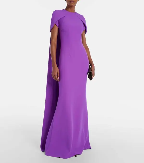 Safiyaa Ginko Caped Gown