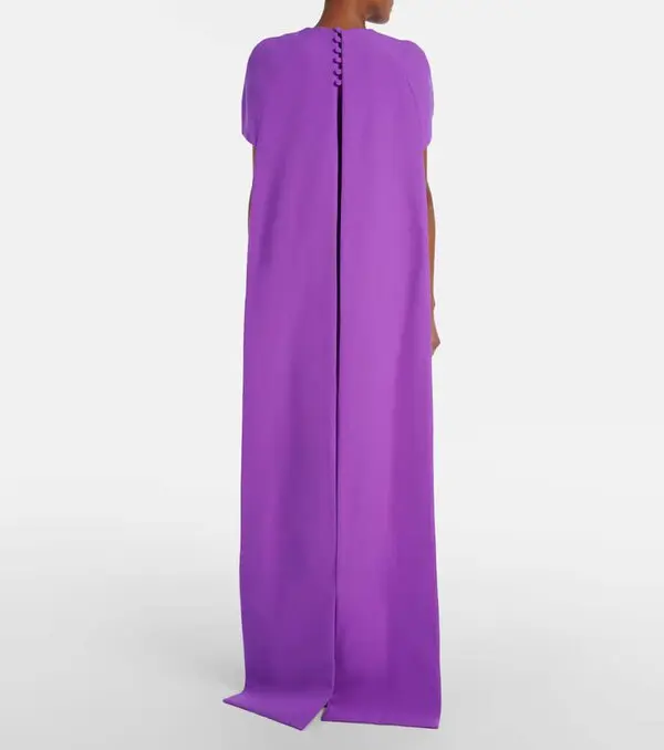 Safiyaa Ginko Caped Gown