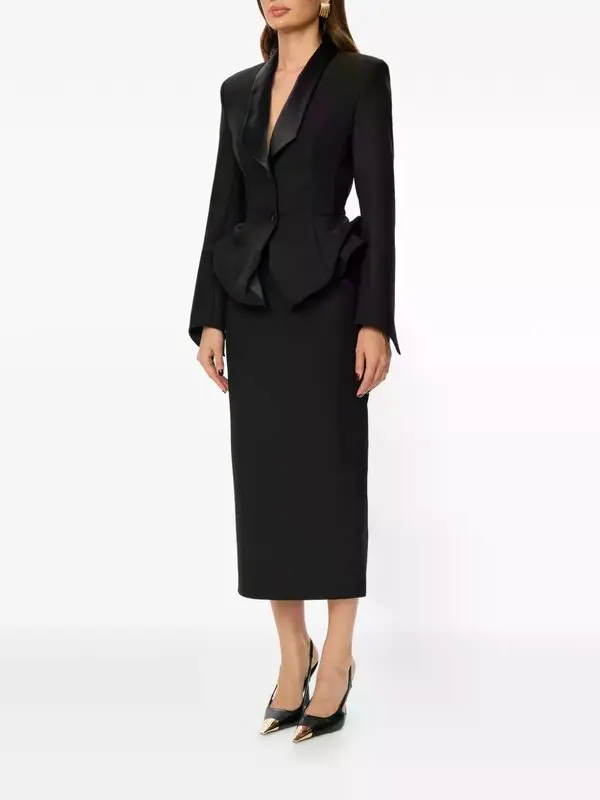 POST MERIDIEM Peplum Jacket