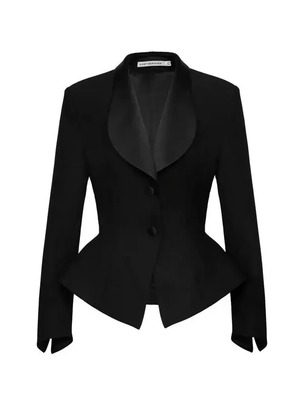 POST MERIDIEM Peplum Jacket