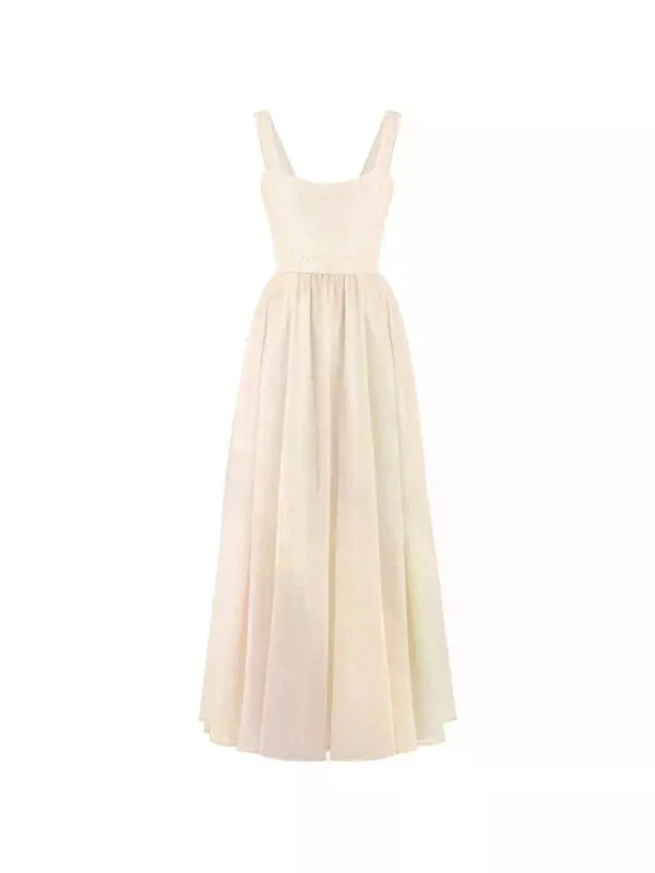 POST MERIDIEM Sleeveless Maxi Dress - Neutrals