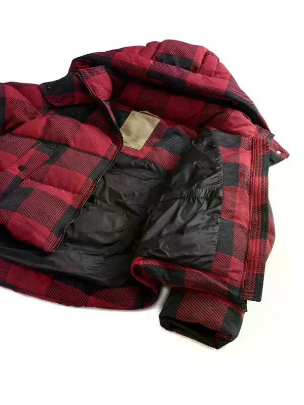Woolrich Check-pattern Padded Jacket