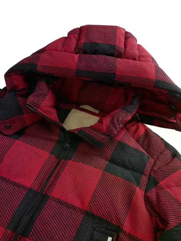 Woolrich Check-pattern Padded Jacket