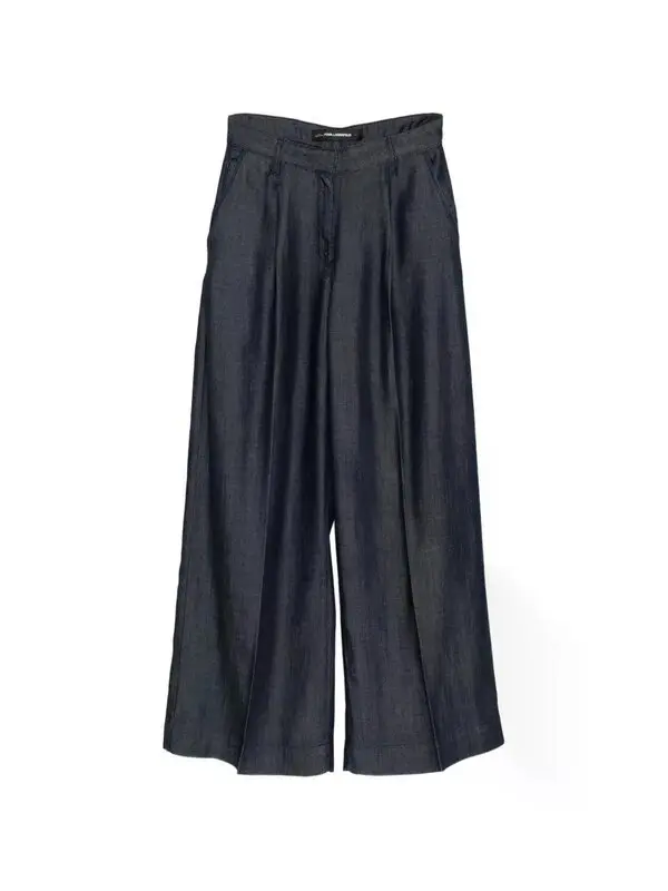 Karl Lagerfeld Logo-embroidered Jeans