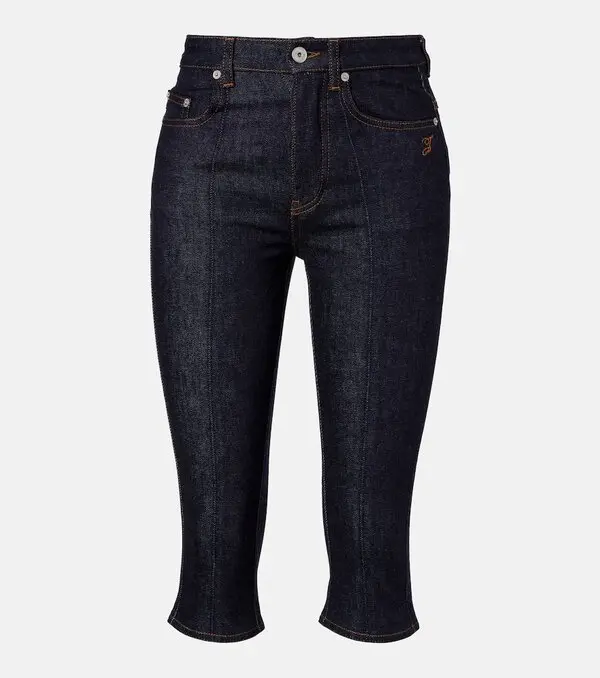 Jacquemus Logo Capri Jeans
