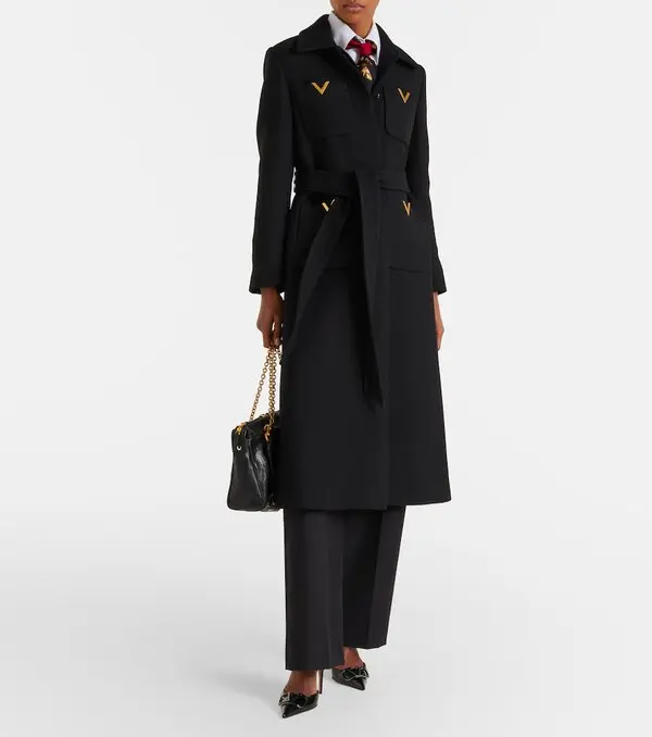 Valentino Garavani D'orsay 100 Patent Leather Pumps - Black