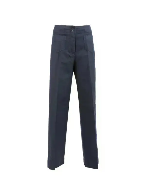 Aspesi Lace-up Trousers - Blue