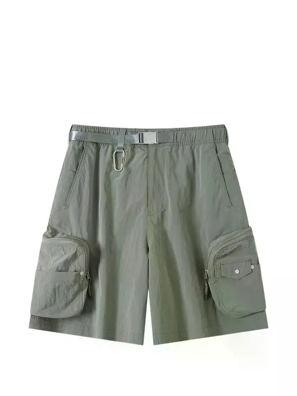 SPOONYARD Zip-pockets Cargo Shorts