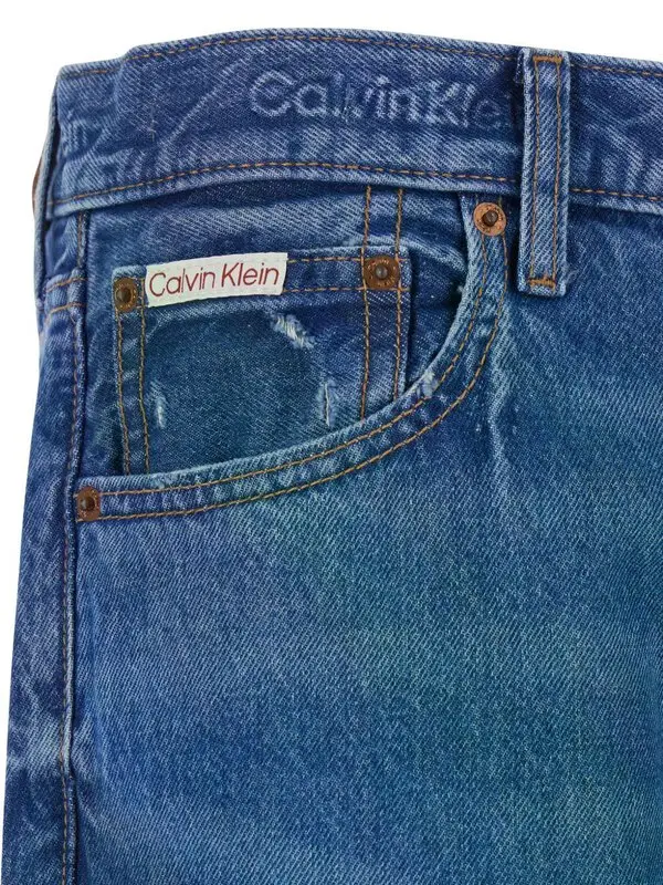 Calvin Klein Logo-patch Jeans