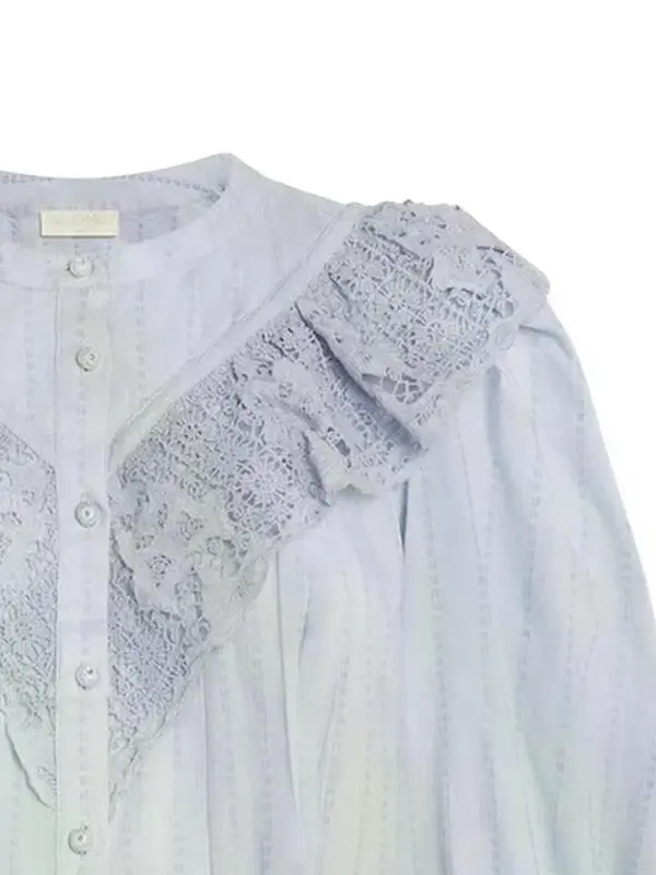 Ulla Johnson Cybil Long-sleeve Blouse
