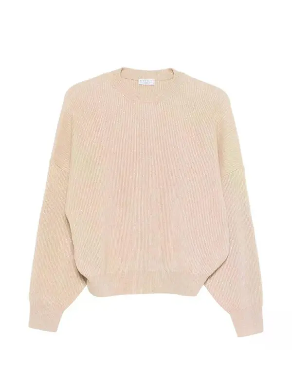 Brunello Cucinelli Ribbed Crew-neck Sweater