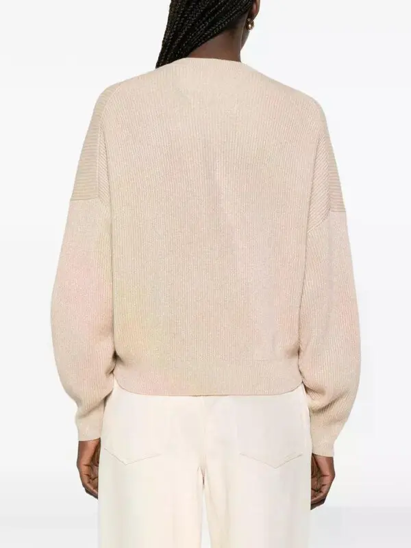 Brunello Cucinelli Ribbed Crew-neck Sweater