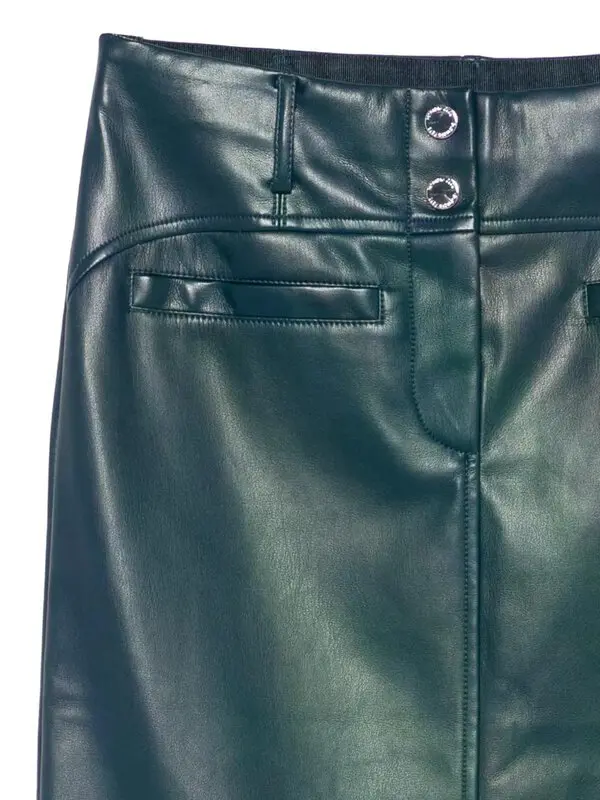 Patrizia Pepe Logo-button Mini Skirt